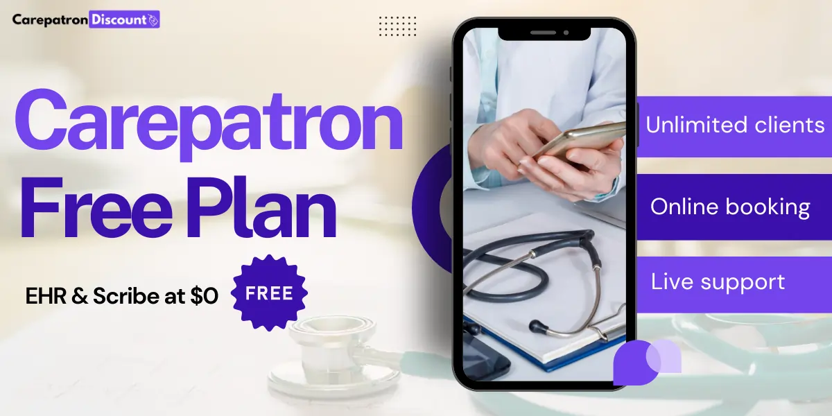 Carepatron Free Plan: $0 EHR & AI Scribe for Solo Clinics